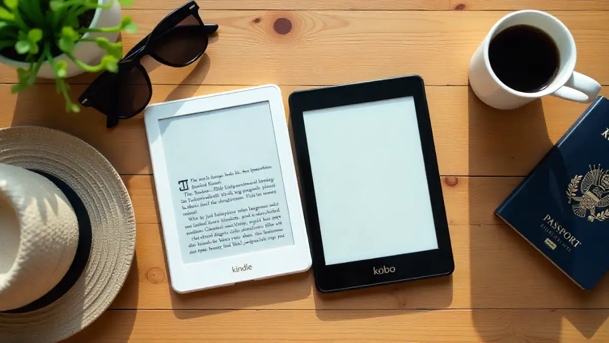 Kindle Paperwhite vs Kobo Clara 2E – Travel E-Reader 2025