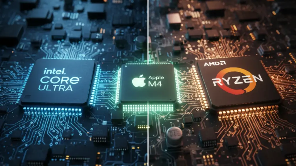 Intel vs AMD vs Apple Silicon: Best Laptop Processor 2026