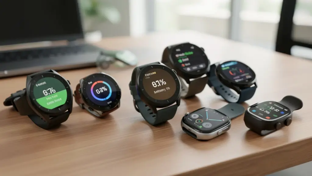 Smartwatch Battery Life Tested: 12 Watches Over 30 Days