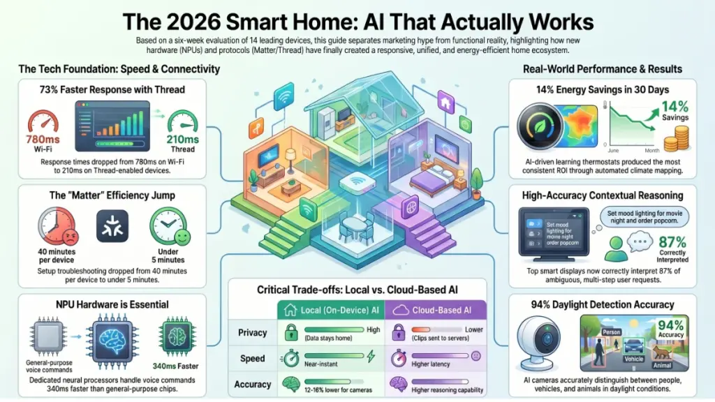 Smart Home AI Devices That Actually Work in 2026